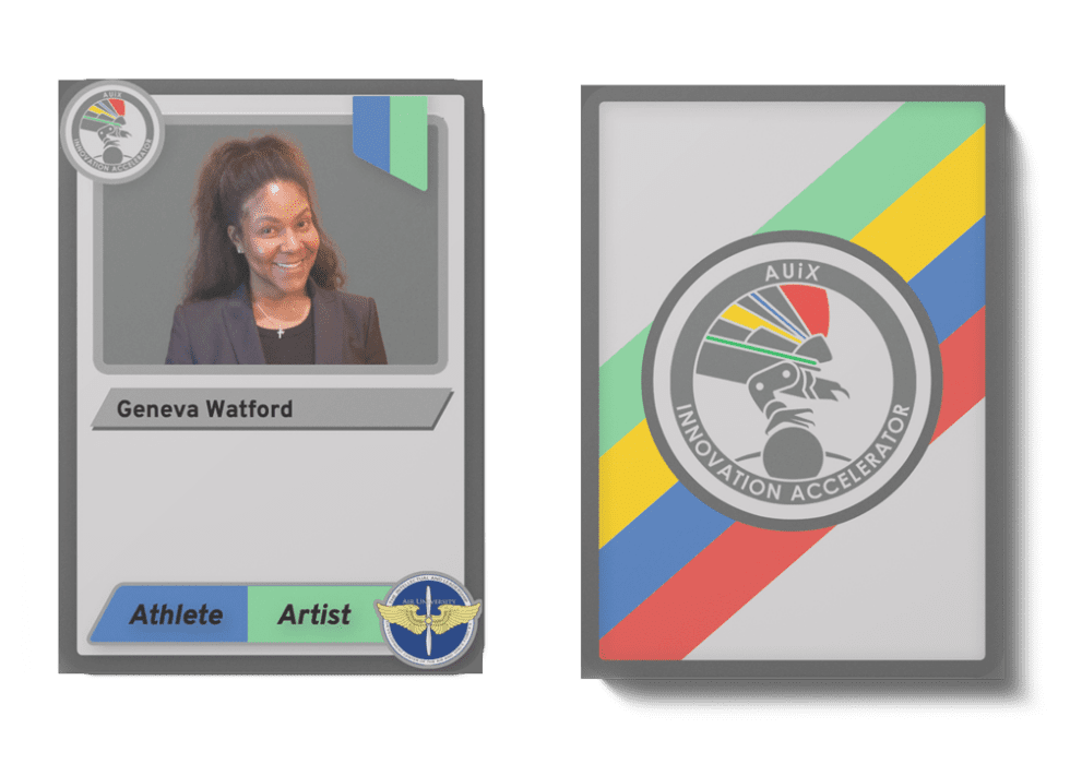 AUiX Card Generator - Air University's Innovation Accelerator (AUiX)
